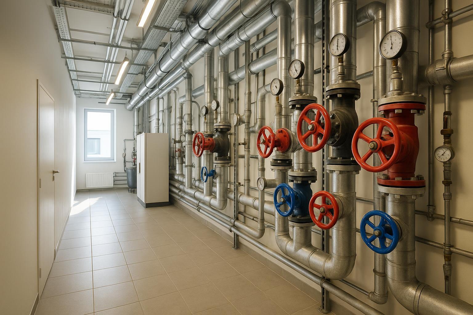 How often should pipes be pressure tested in a commercial building ...